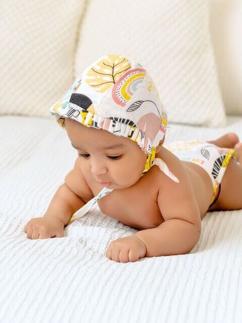 Baby Headwear - Shop Bamboo Caps For Babies, Bonnet Caps & Baby ...