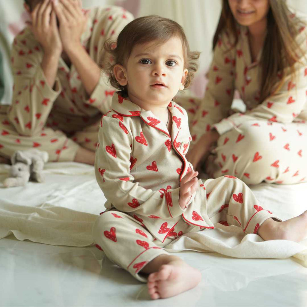 Baby Nightsuit - Buy Bamboo Knit Nightsuit For Kids | Cocoon Care
