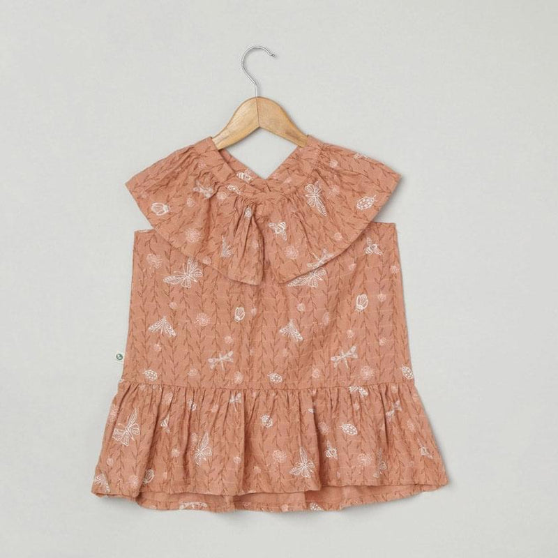 Bamboo Muslin Frock for Baby Girl - Lightweight Dress for Summer