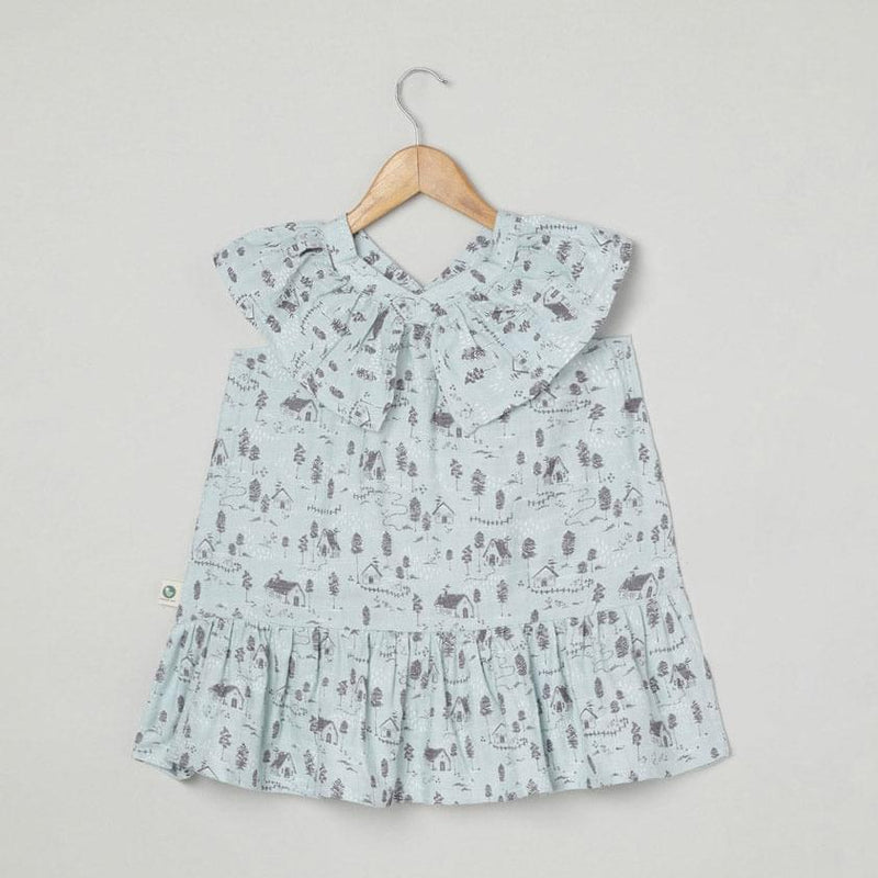 Bamboo Muslin Frock for Baby Girl - Lightweight Dress for Summer