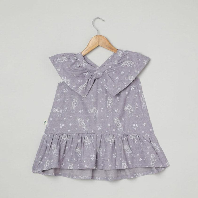 Bamboo Muslin Frock for Baby Girl - Lightweight Dress for Summer