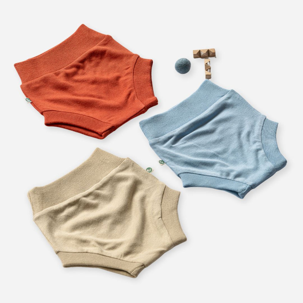 Newborn Shorts - Buy Bamboo Shorts for Babies - Pack of 3 | Cocoon Care