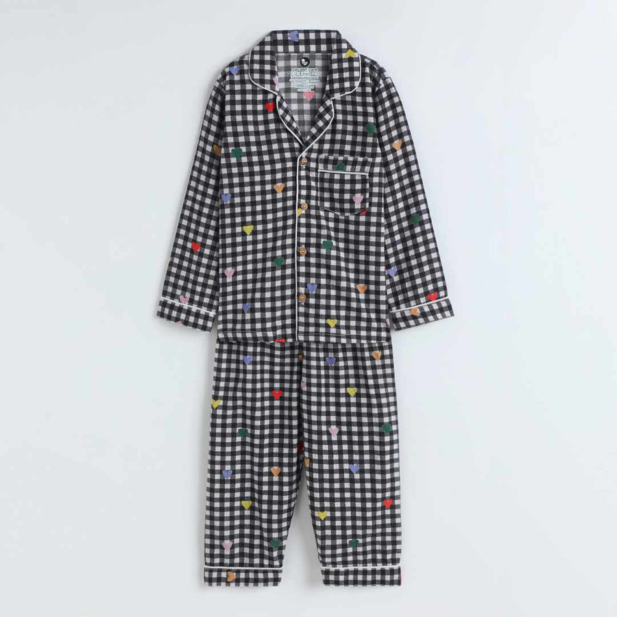 Night Suit Set - Buy Bamboo Muslin Nightsuit Online | Cocoon Care
